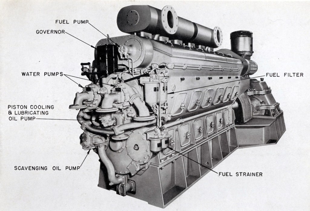 The EMD 567ATL: The power behind the Large, Slow Target (WWII LST ...